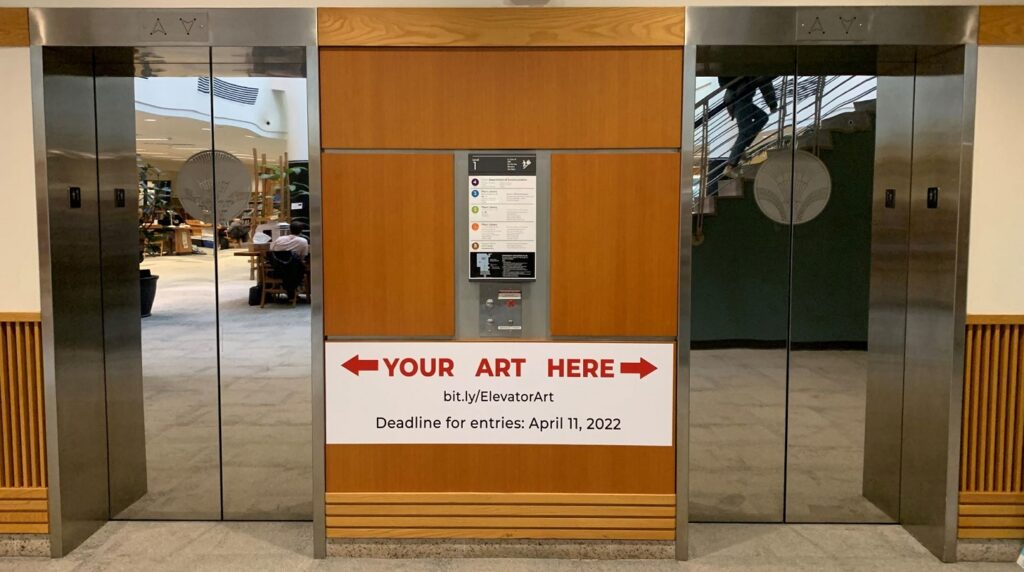 If you create it, we’ll elevate it! Elevator art contest at Mann & Olin ...