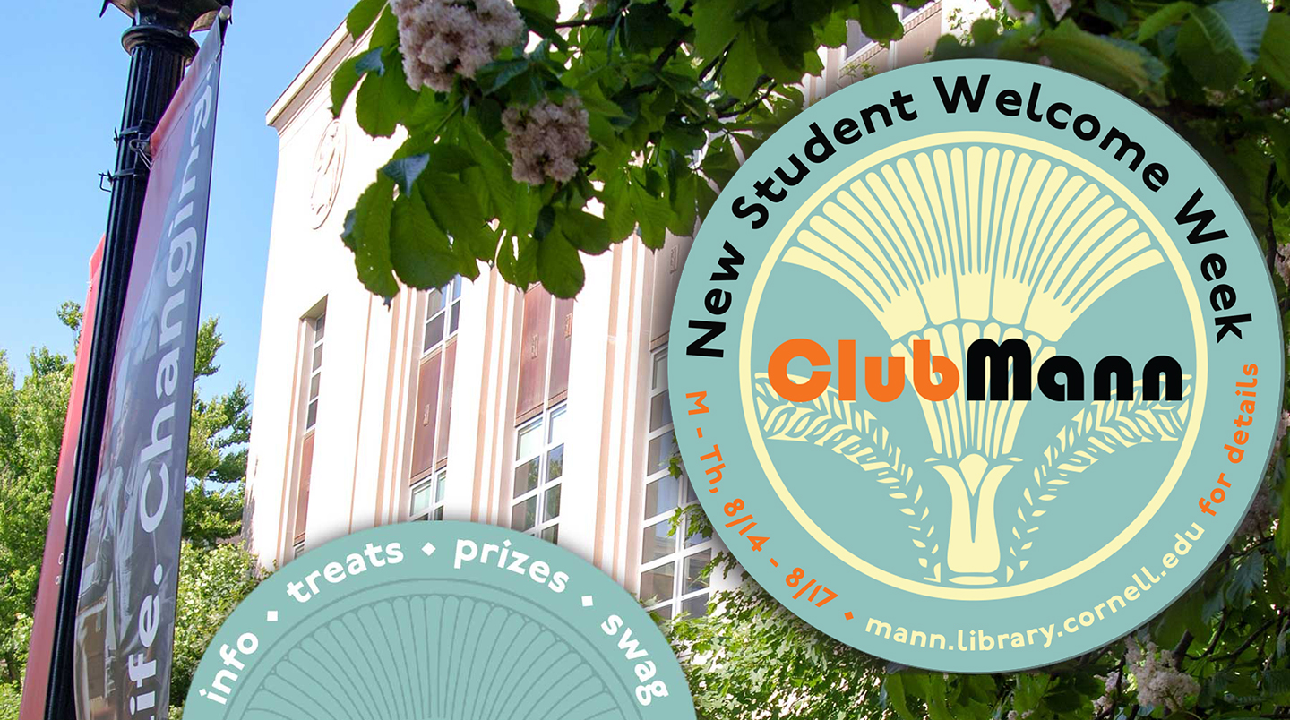 New Student Welcome Week @ Mann! – Mann Library