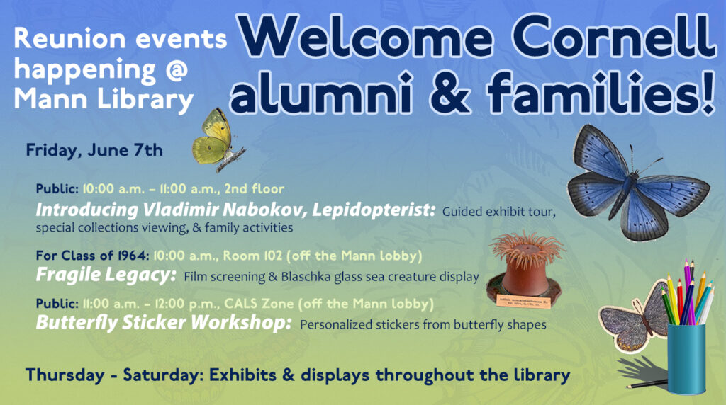 Reunion 2024 @ Mann Library – Mann Library